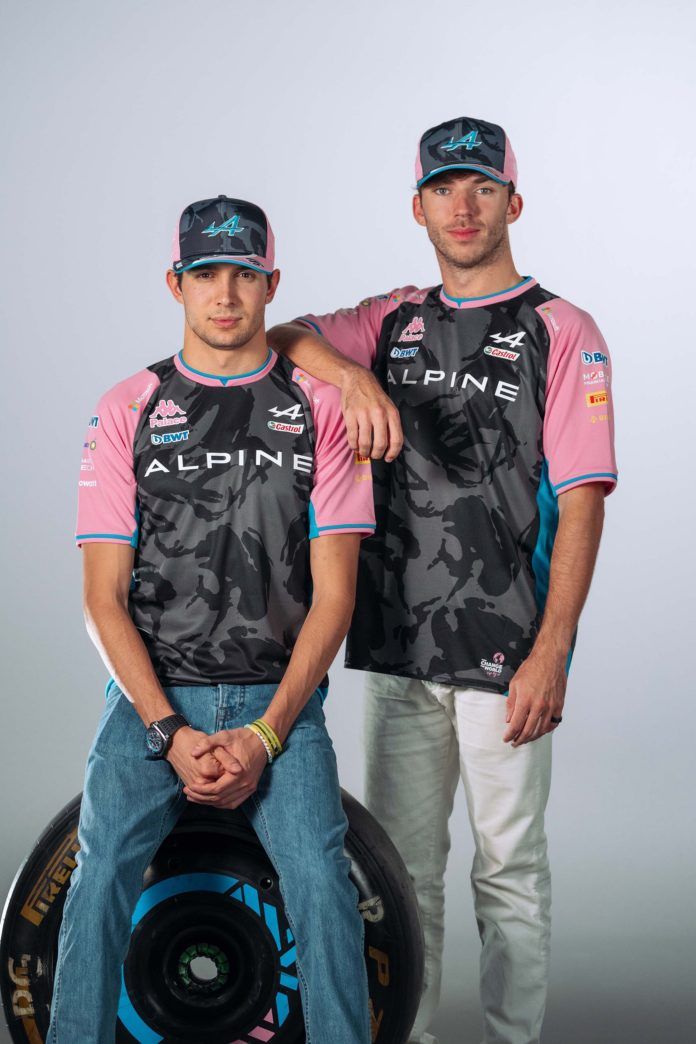Alpine reveals one-off Las Vegas GP livery for Palace/Kappa deal