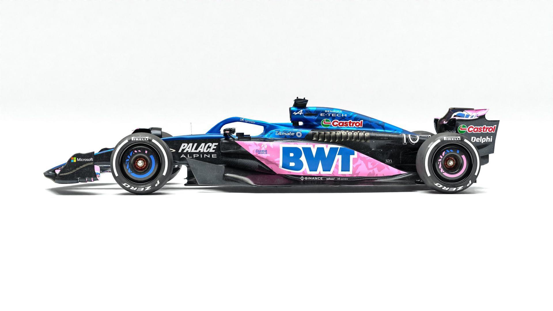 Alpine reveals one-off Las Vegas GP livery for Palace/Kappa deal