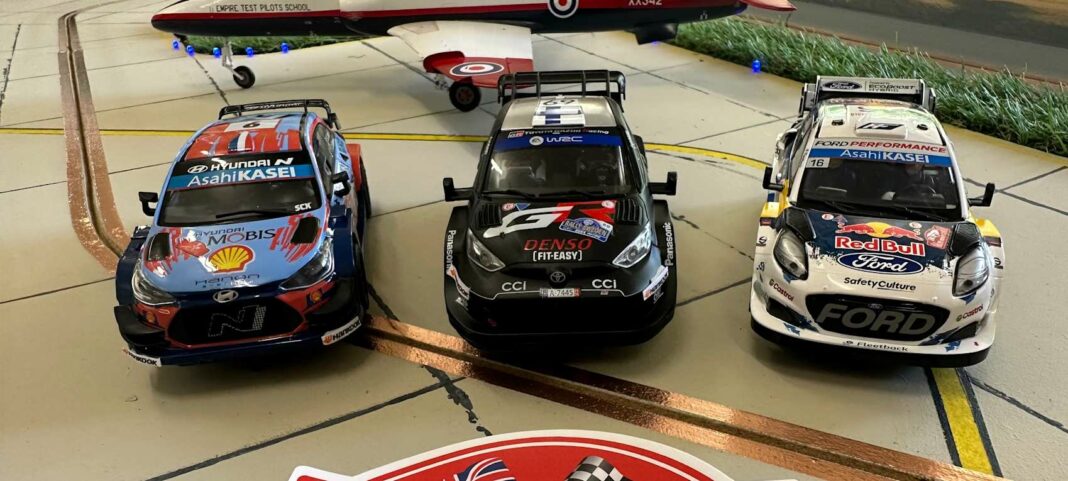 WRC sheds light on Slot Rally GB for scale model racing
